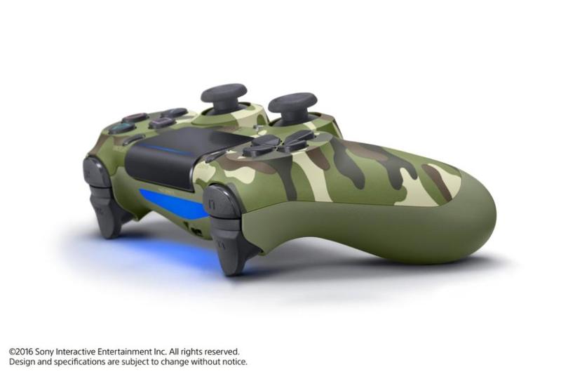 Joystick Sony DualShock4 (DS4) Green Camouflage - PLAYSTATION JOYSTICKS ...