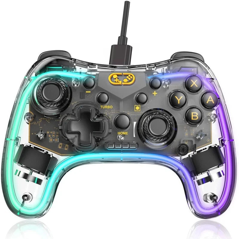 Joystick Gamepad Usb Para Pc Ps3 Switch Android Rgb - DYNACOM JOYSTICKS ...