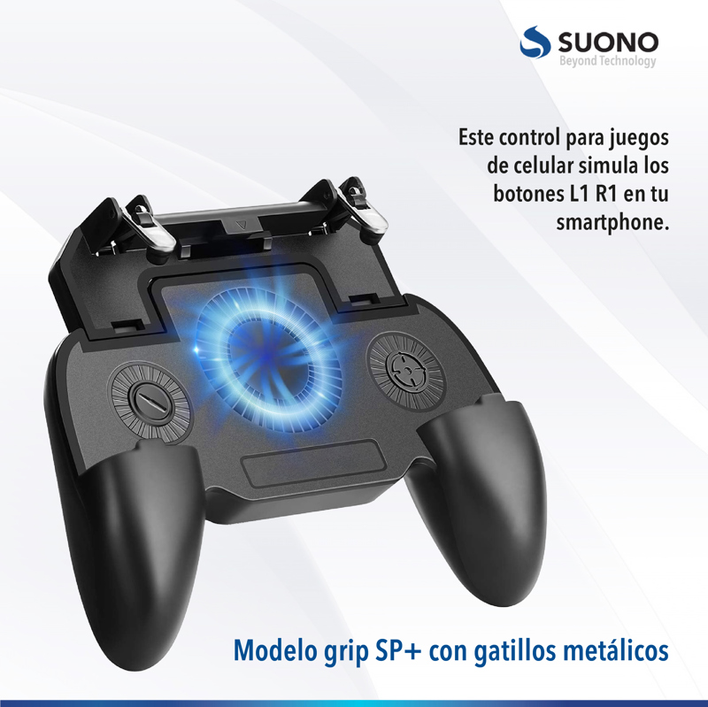 Gamepad Joystick Celular Con Refrigeración Power Bank - SUONO JOYSTICKS ...