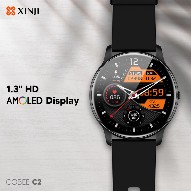 SMARTWACH XINJI C2-NEGRO - XINJI SMART FITNESS WATCH - Megatone