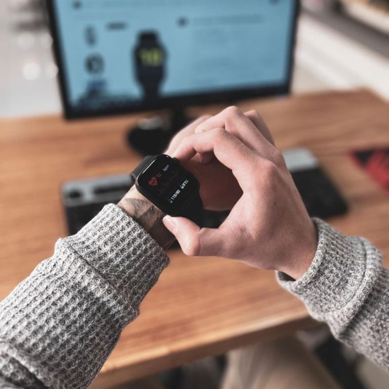 Pack x2 Smartwatch Reloj Inteligente S8-900 Negro - GENERICO SMART ...