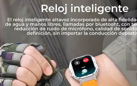 Smartwatch Carrello K57 Pro Militar Outdoor Sport Llamadas - CARRELLO ...