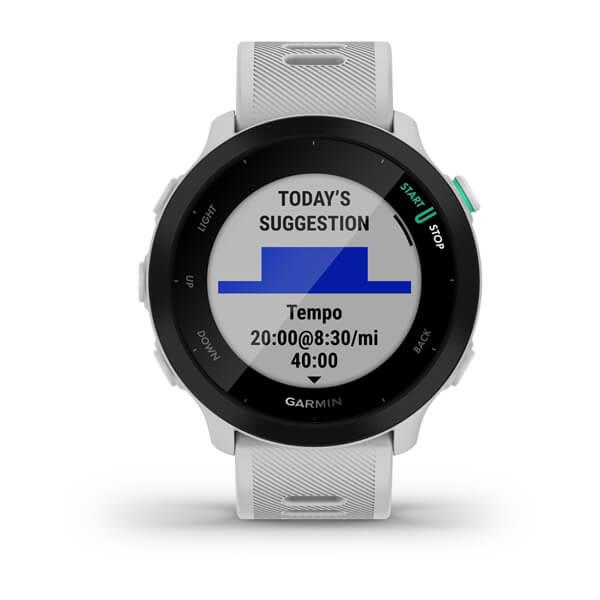 Smartwatch Garmin 2562-01 Forerunner 55 White - GARMIN SMART FITNESS ...