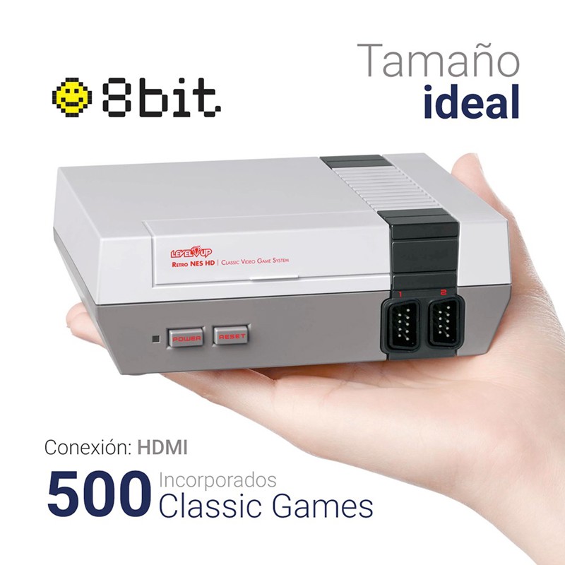 Consola Level Up Retro Nes HDMI - LEVEL UP CONSOLAS - Megatone