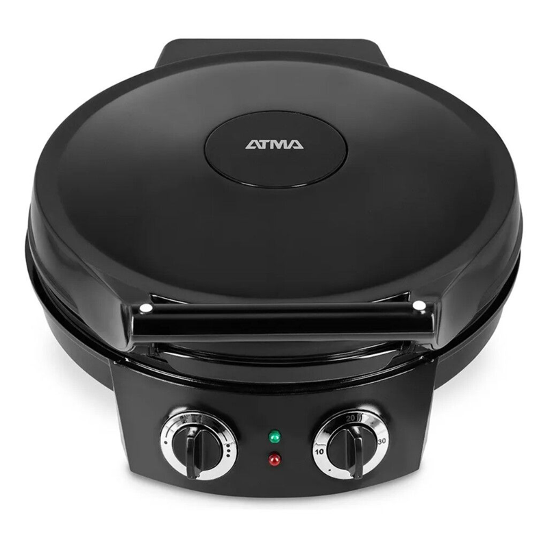 Pizza Maker Eléctrico Atma PM903AP 1800W Antiadherente Negro - ATMA ...