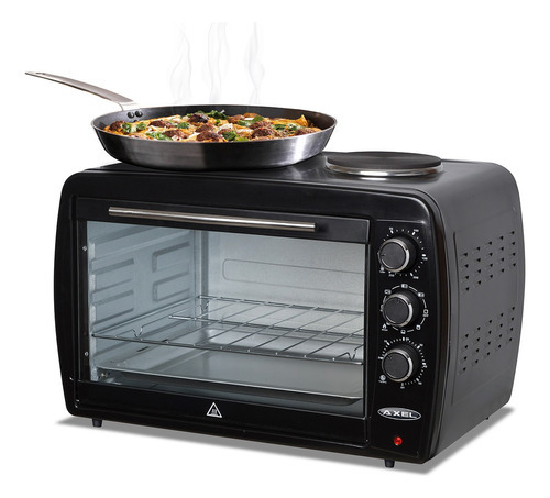 Horno Eléctrico Axel Con Anafe Ax-hch45 45l Temporizador Luz - AXEL HORNOS ELECTRICOS - Megatone
