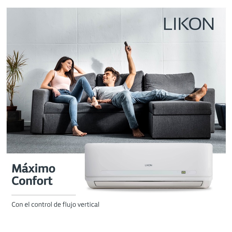 Aire Acondicionado Likon Split Frío/Calor3500W Lks35wccr - LIKON AA ...