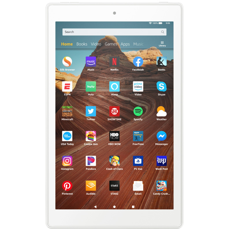 Tablet 10" Amazon Fire Hd 2gb 64gb Wifi White - AMAZON TABLETS MAYOR A ...