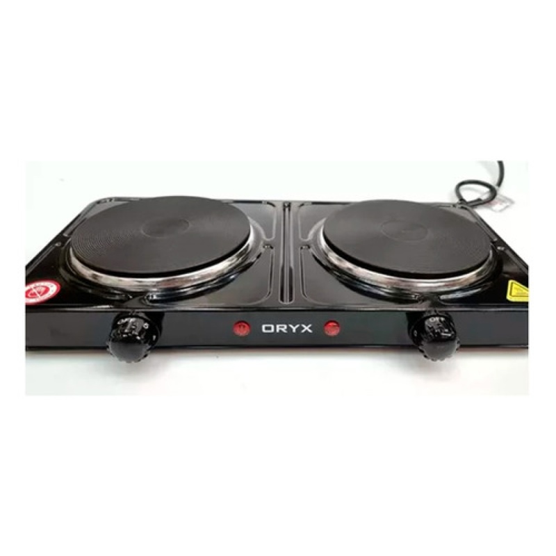 Anafe Eléctrico Oryx 2000w Cocina 2 Hornallas - ORYX ANAFES - Megatone