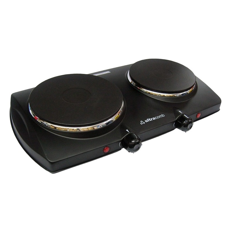 Anafe Eléctrico Ultracomb An-6600 Doble Hornalla 1500w 750w - ULTRACOMB ...