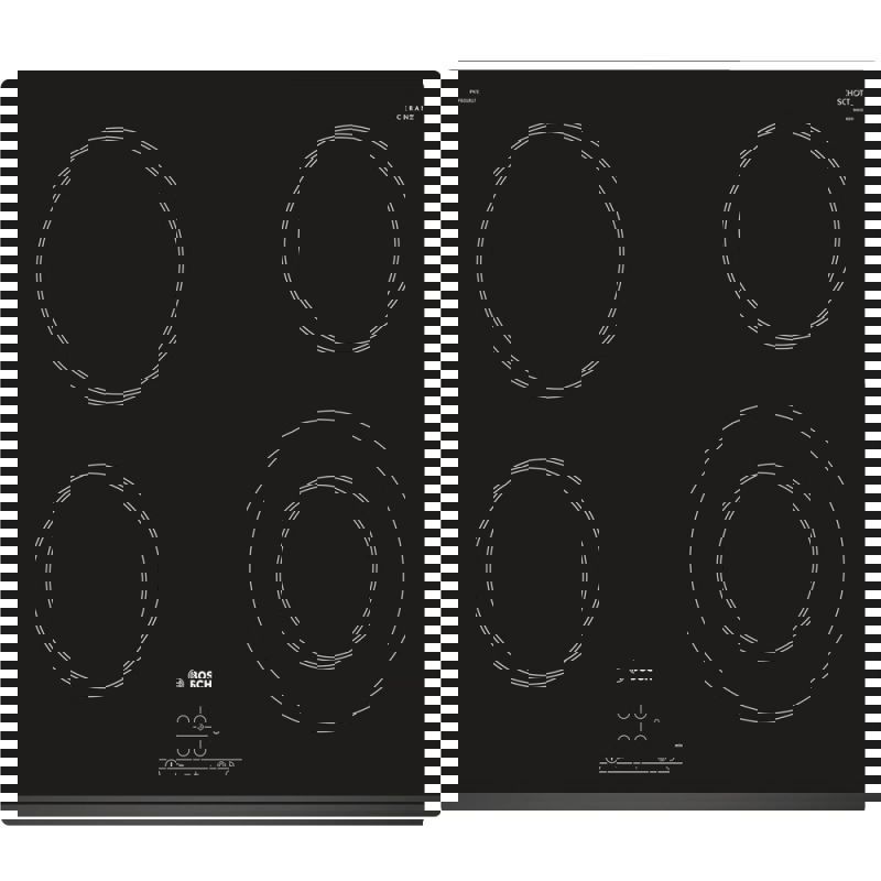 Anafe Eléctrico Vitrocerámico Bosch 4H PKF631B17E-P - BOSCH ANAFES ...