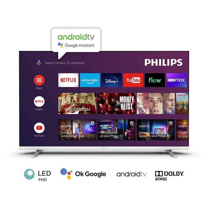 Android TV Philips HD 32" Blanco 32PHD6927/77 - PHILIPS TV LED 26 a 32P ...