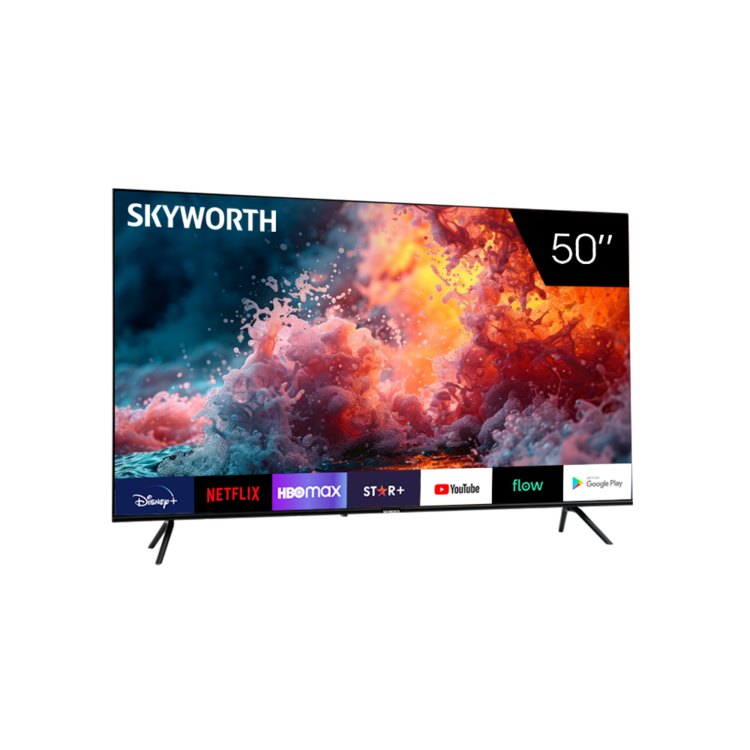 Smart TV Skyworth 50" LED 4K UHD Frameless Google TV - SKYWORTH TV LED ...