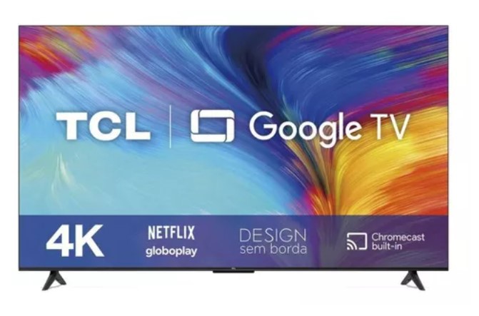 Smart Tv Led Tcl L50p635 50p Google Tv 4k Bluetooth Hdr Wifi - TCL TV ...