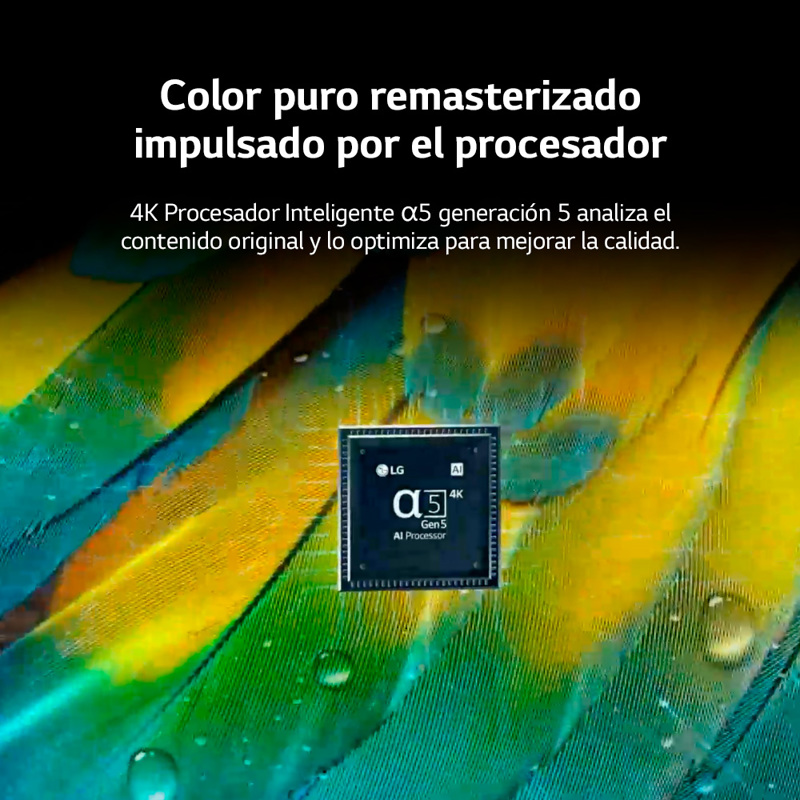 Smart Tv LG NanoCell 55'' 4K UHD Procesador inteligente a5 Gen5 AI webOS - LG TV LED 51 A 59P ...