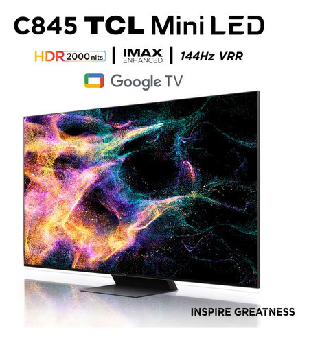Televisor Tcl Mini Led 55 L55c845 Uhd Google Tv-rv - TCL TV LED 51 A ...