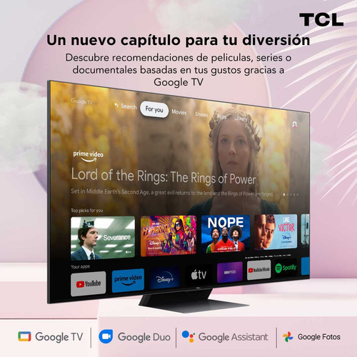 Televisor Tcl Mini Led 55 L55c845 Uhd Google Tv-rv - TCL TV LED 51 A ...