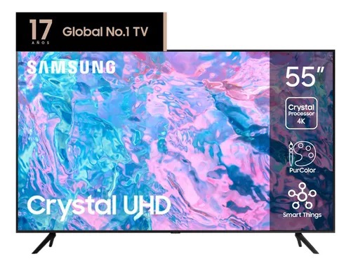 Smart Tv Samsung Led Un55cu7000gczb 55p Crystal Uhd 4k Tizen - SAMSUNG ...