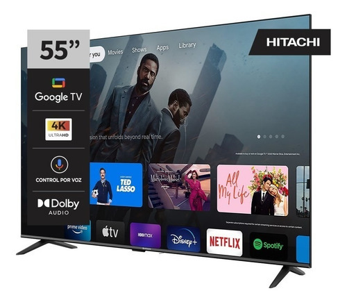 Smart Tv Hitachi Cdh-le554ksmart26 Led Android Tv 4k 55 - HITACHI TV ...