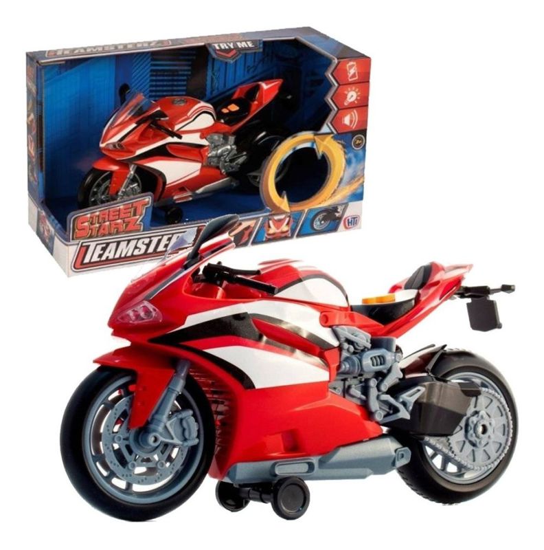 Moto De Juguete Con Sonido Juguete Moto De Carrera Wabro - WABRO PISTAS Y VEHICULOS DE JUGUETE ...