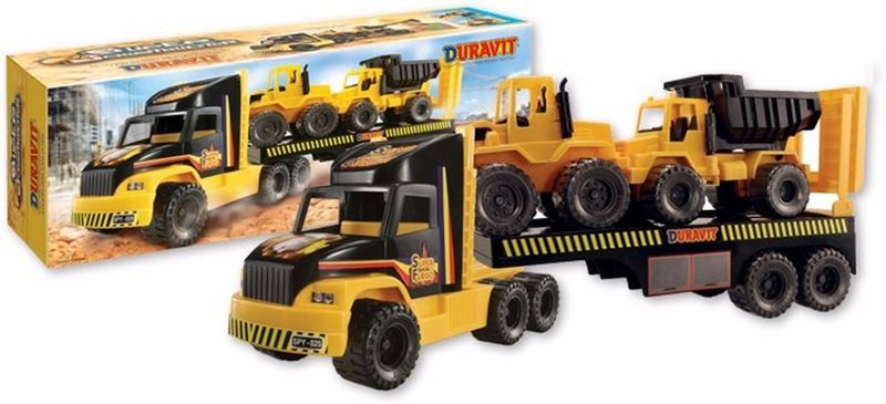 Camion Duravit Super Constructor X 4 Cod 218 - DURAVIT PISTAS Y VEHICULOS DE JUGUETE - Megatone