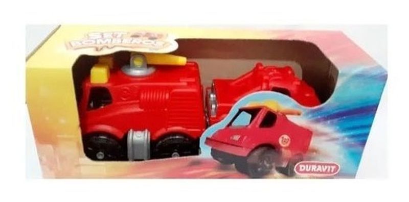 Set De Bombero Mini Duravit Camion Juguete Bomberos - DURAVIT PISTAS Y ...
