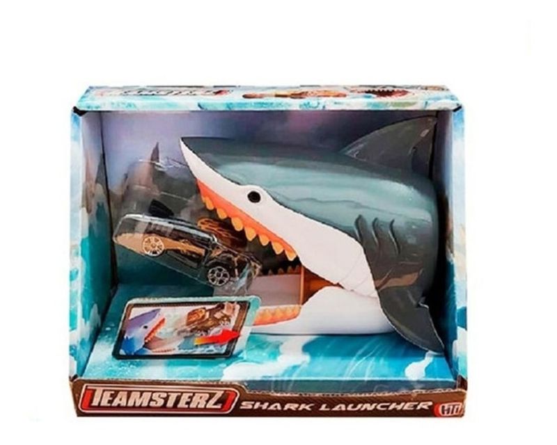 Shark Launcher Vehiculo Con Lanzador Teamsterz Pista - CAFFARO PISTAS Y ...