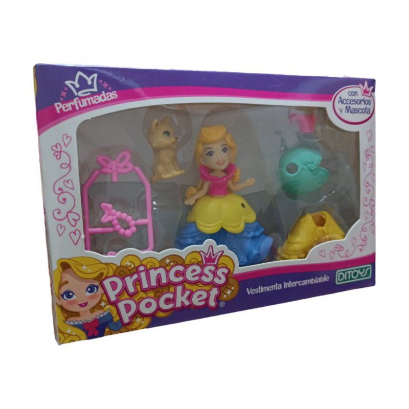 Princess Pocket Princesa Con Accesorios Y Mascota Ditoys - DITOYS ...