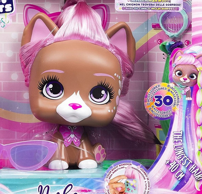 Cabezal de peinado Nyla Boost de VIP Pets - IMC TOYS JUGUETES ...