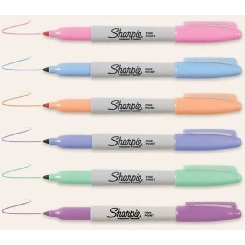 Marcadores Sharpie - Vintage 18 Colores Pastel + 5 Stickers - SHARPIE ...