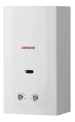 Calefón A Gas Longvie 12l Blanco Gn Tiro Natural - LONGVIE CALEFONES GN ...