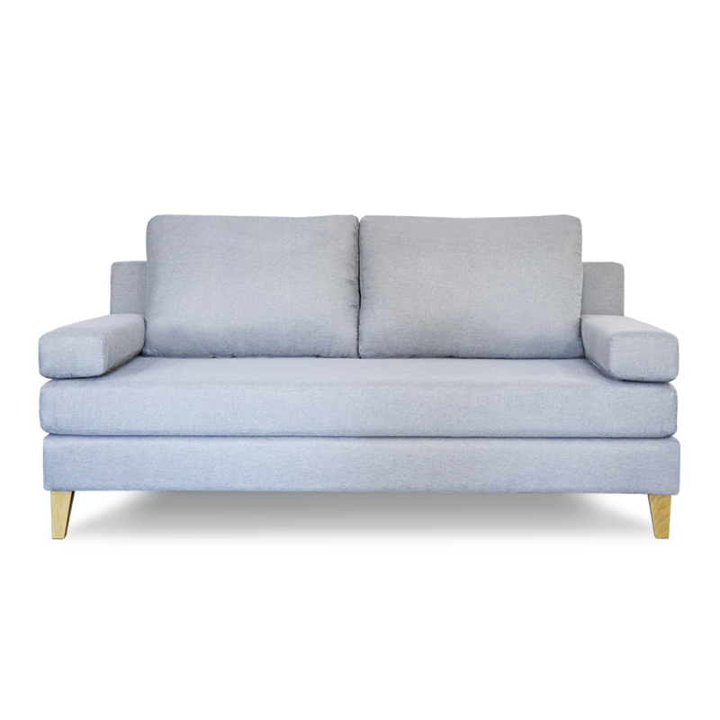 Sillón Divan Cama 3 cuerpos 190 Steling convertible cama en Lino gris ...