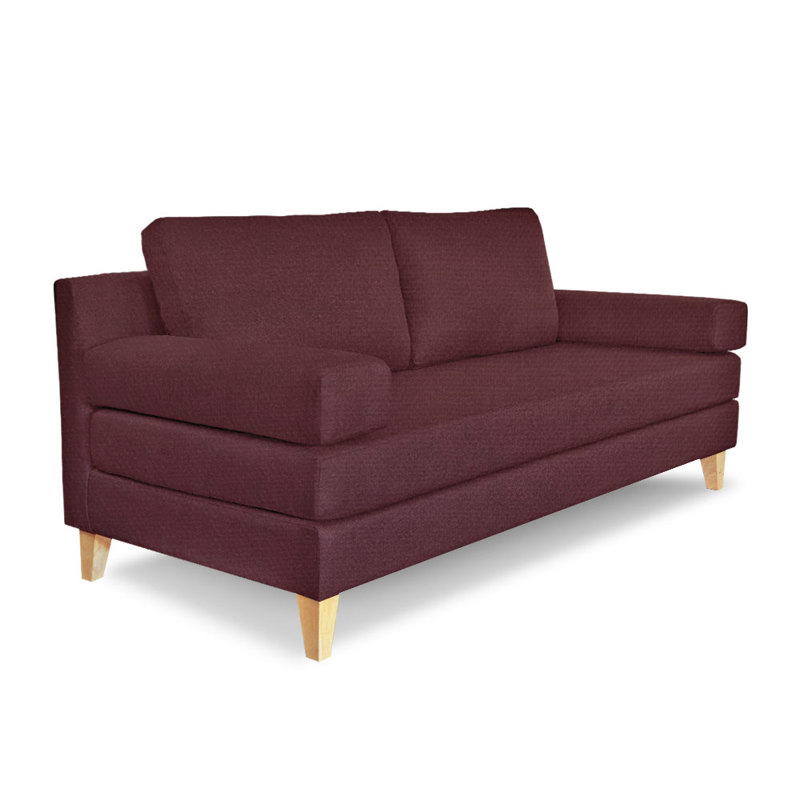 Sillón Divan Cama 3 cuerpos 190 Steling convertible cama en Lino bordo ...