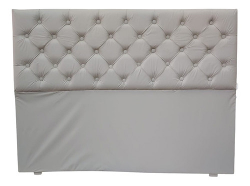 Respaldo 1 1/2 Plaza Ecocuero Multicapitone Rombos 1 Metro Color Crudo ...