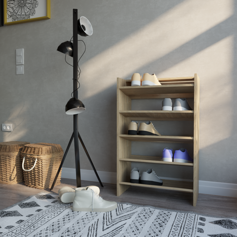 Botinero 10 pares Tables 6421 Nevado - TABLES ORGANIZADORES DE CALZADO ...