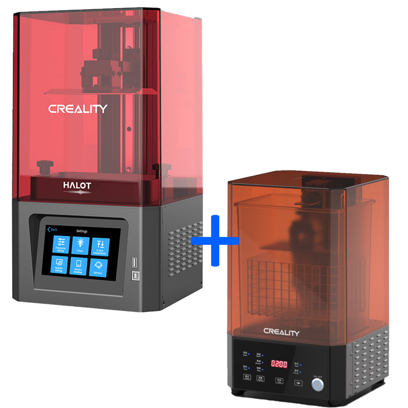 Impresora 3d Resina Creality Halot One + Lav./Cur. Uw-01 - CREALITY IMPRESORAS 3D - Megatone