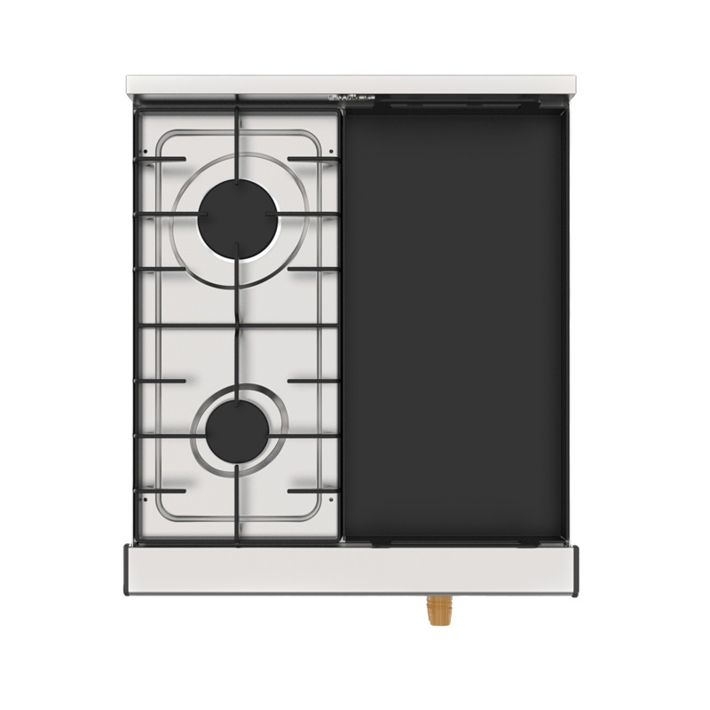 Cocina Profesional Fornax Ristorante 55 cm Pta Acero GN - FORNAX COCINAS INDUSTRIALES - Megatone