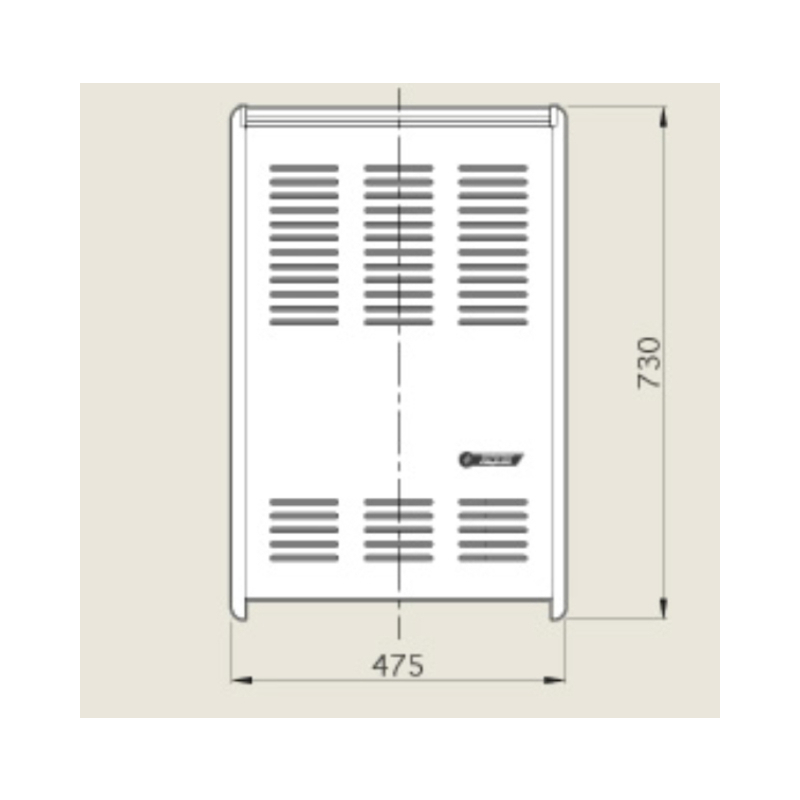 CALEFACTOR CTZ LINEA COMPACTA 2000 - 4000 CAL (NO INCLUYE ACCESORIO ...