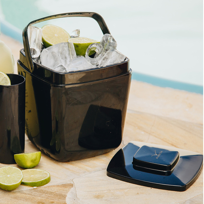 Hielera Plastica Invicta 2.5 Lt Negro Contenedora Hielo - INVICTA VASOS ...