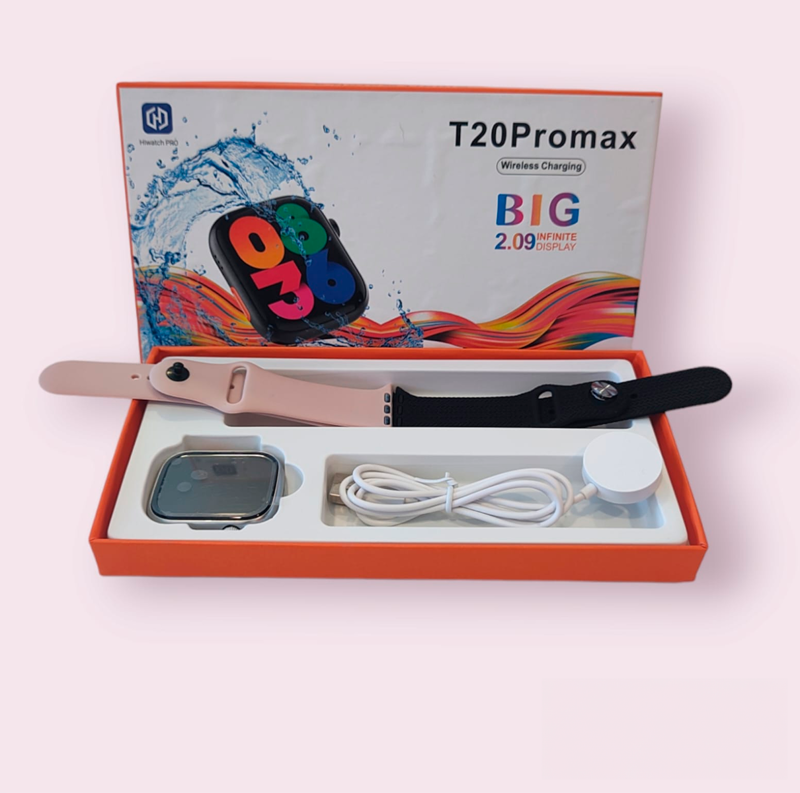 Reloj Smartwatch T20 Promax Con 2 mallas intercambiables - TECNOFAST ...