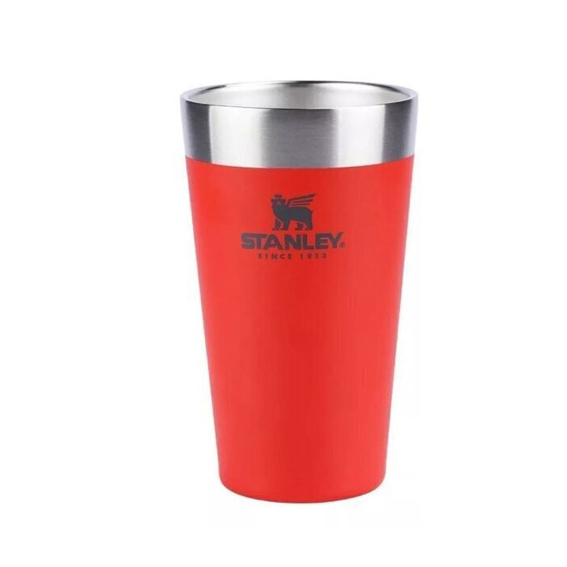 Vaso Pinta Térmico Stanley Acero Inoxidable 473 ml Rojo Lava - STANLEY ...