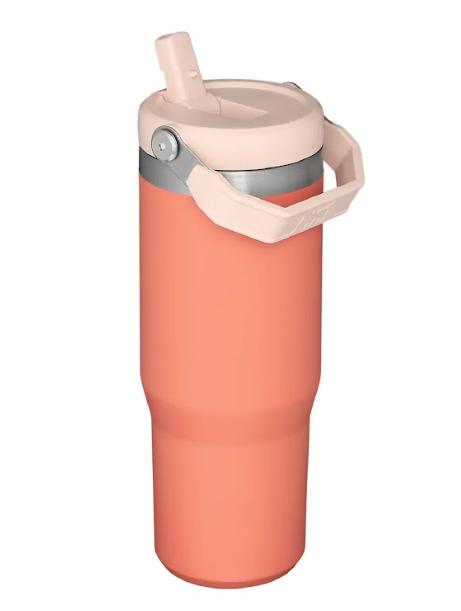 Botella Stanley Flip Straw Tumbler 887Ml - Grapefruit - STANLEY JARRAS ...