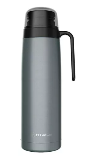 Termo Termolar Revolution Gris 1lts Acero Inoxidable Matero - TERMOLAR ...