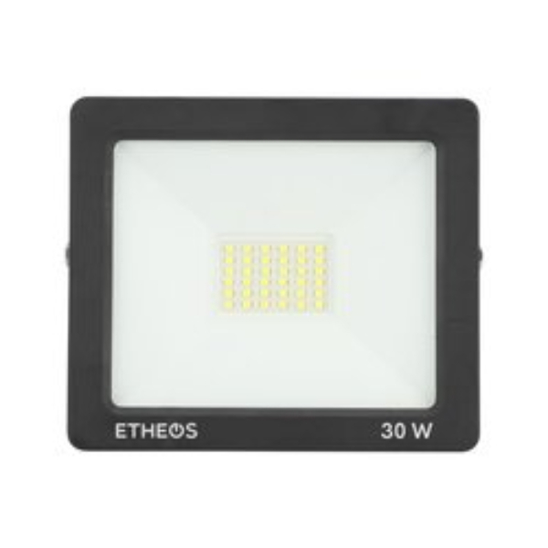 Reflector Led Luz Fria 30w Etheos - ETHEOS REFLECTORES Y ESTACAS - Megatone