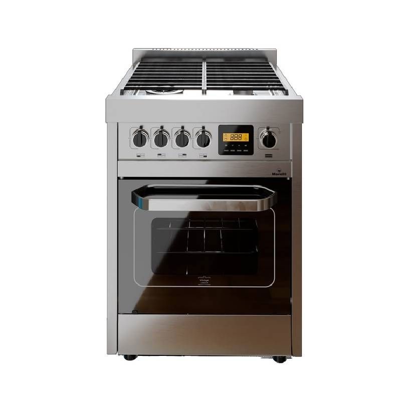 COCINA MORELLI VINTAGE TOUCH 600N - VISOR CPLACA NEGRO REJAS FUNDICION ...