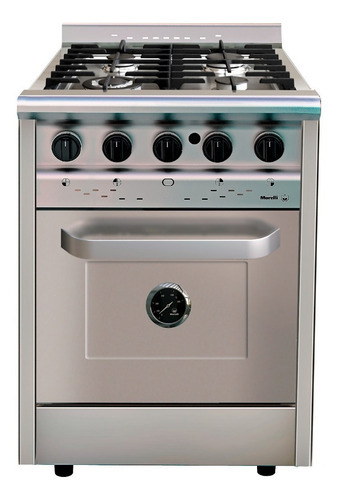 Cocina Morelli Forza 600 Puerta Ciega Color Acero Inox - MORELLI ...