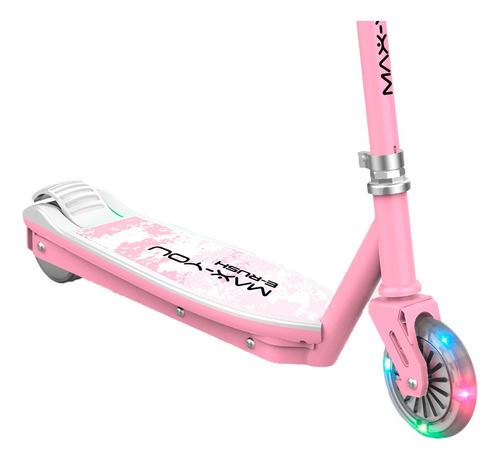 Monopatin Eléctrico Scooter E-rush 60w 8 Km/h Rosa Luces Led - MAX YOU ...