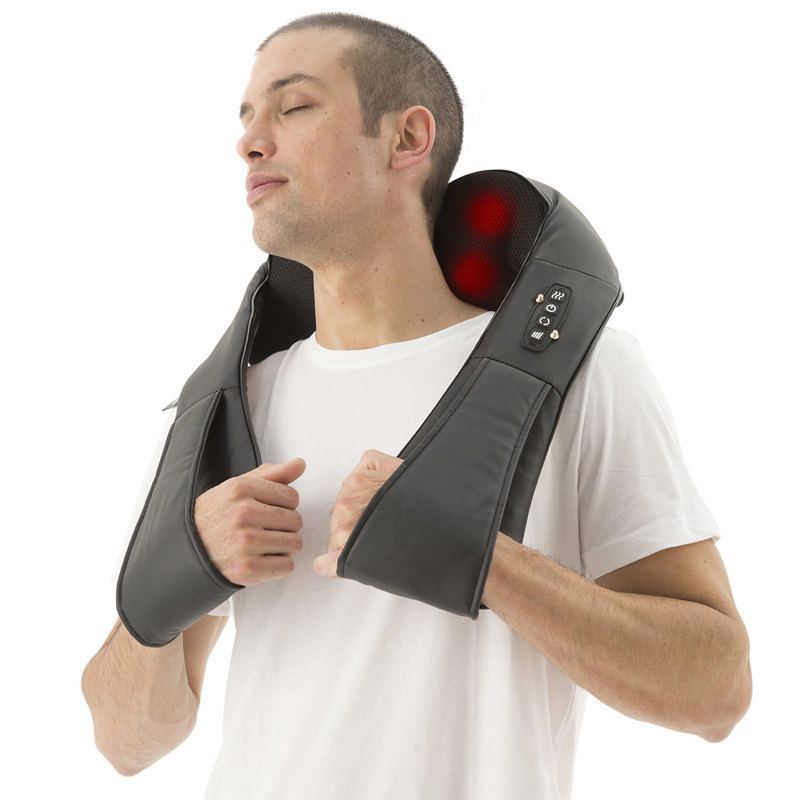 Masajeador Cervical Wolke Bolt Luxury Pearl Multicorporal 8 Rodillos y ...