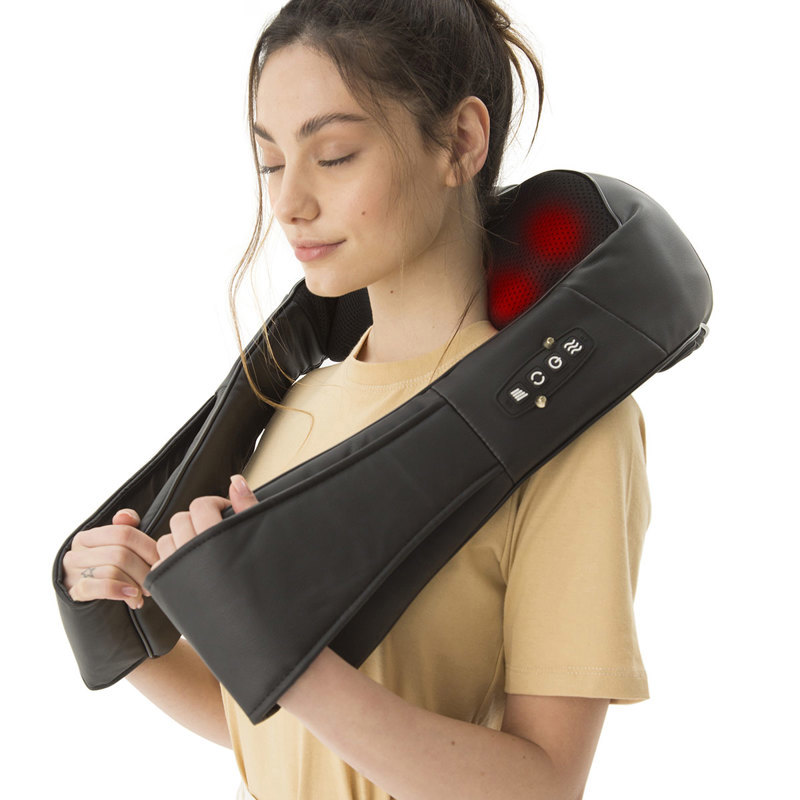 Masajeador Cervical Wolke Bolt Luxury Pearl Multicorporal 8 Rodillos y ...