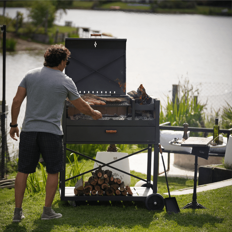 Parrilla a leña Delta Ñuke - NUKE PARRILLA A CARBON O LENA - Megatone